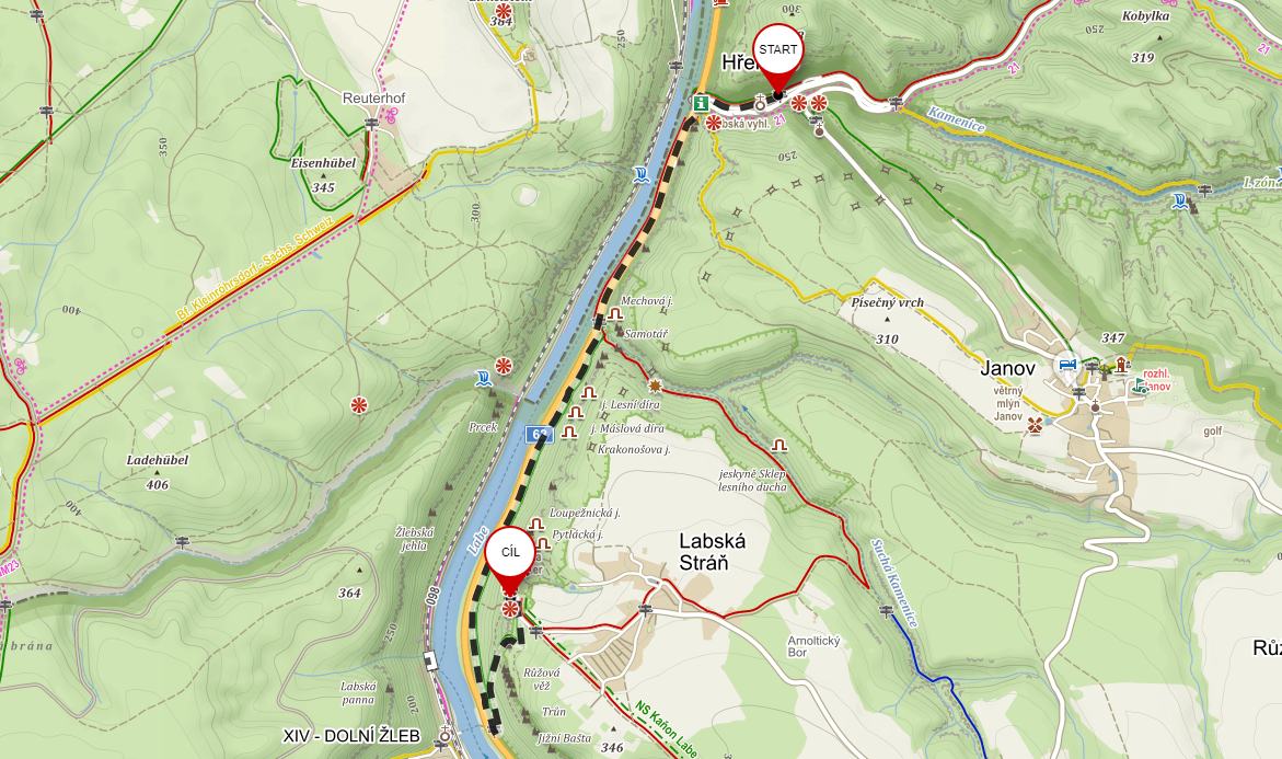 Hřensko - tipy co dělat, kam na výlet a ubytování | Skály Tisá